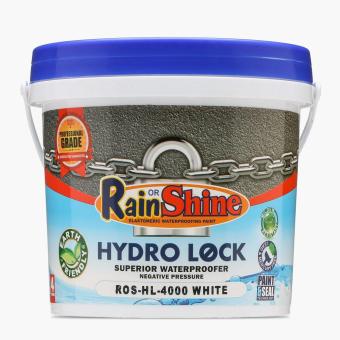 Rain or Shine Hydro Lock Elastomeric Waterproof Paint 4L (ROS-HL-4000 ...
